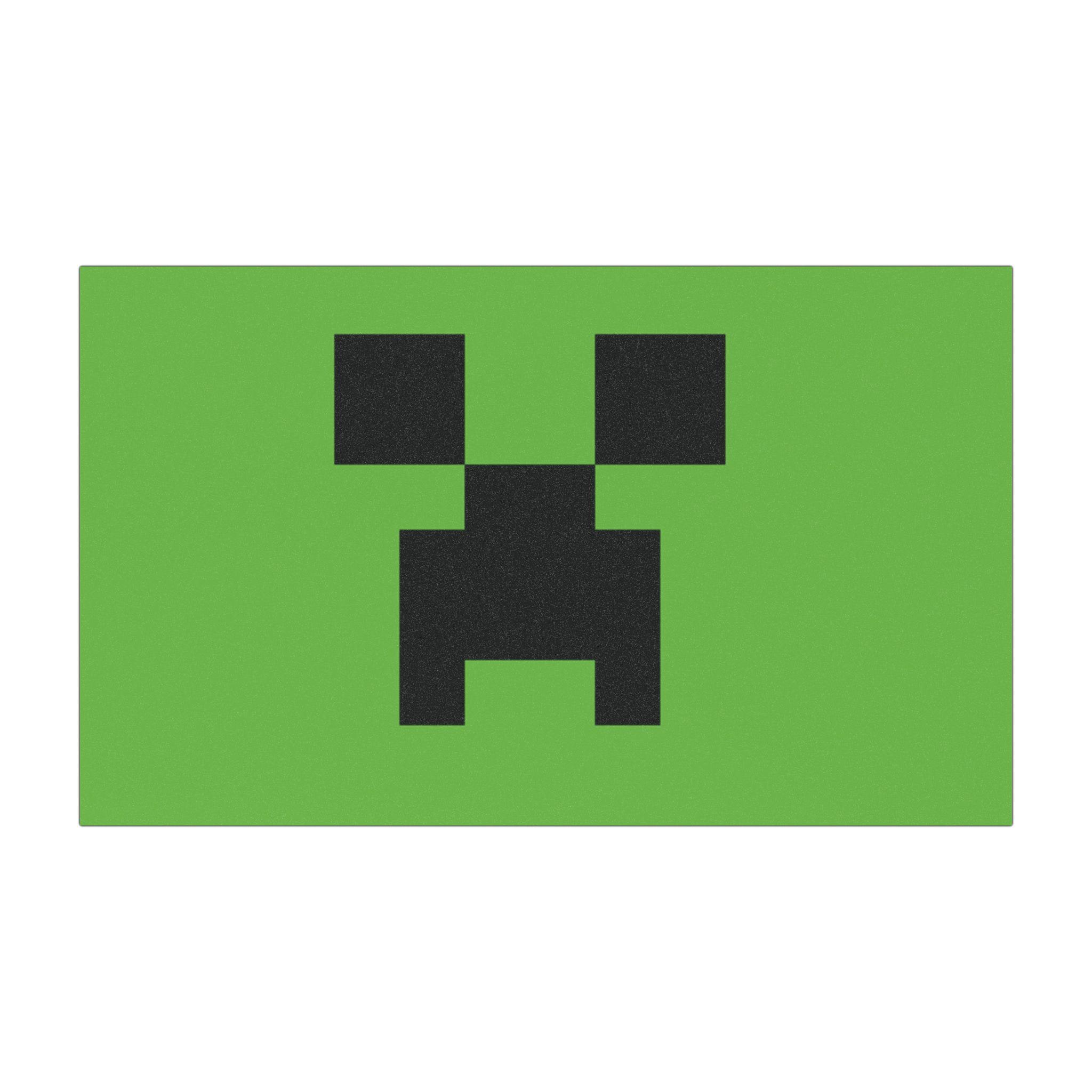 Minecraft Creeper Face Car Magnet - Durable, All-weather Vinyl Decal ...