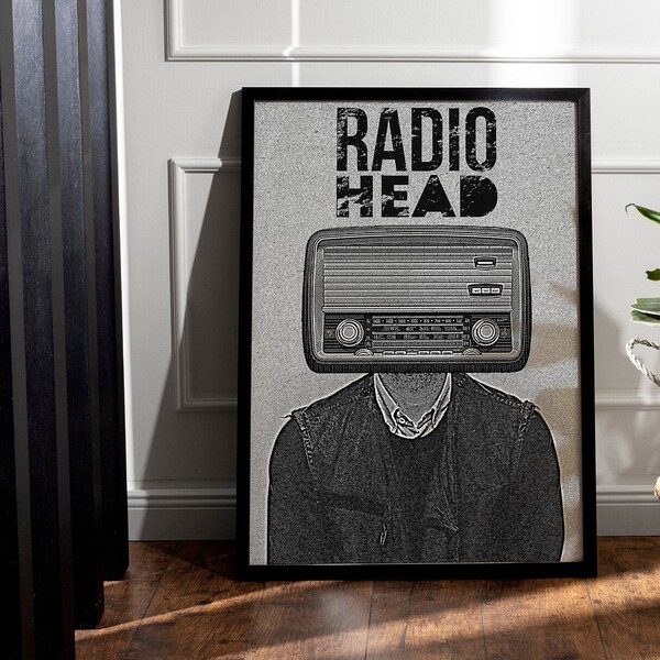 Radiohead Poster - Etsy