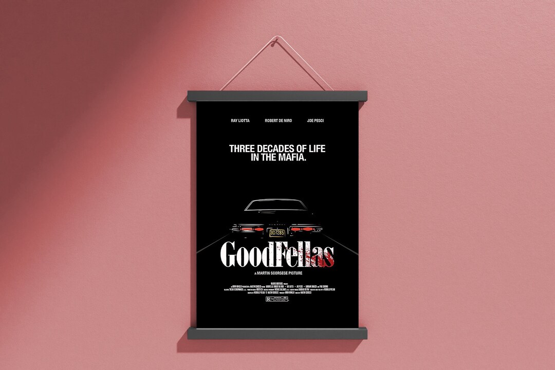 Hanging Goodfellas Canvas, Poster Goodfellas Painting From Movie ...
