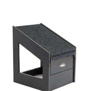 Pull-out Wood Pet Ramp for Dogs and Cats Dog Ramp for High Beds and ...