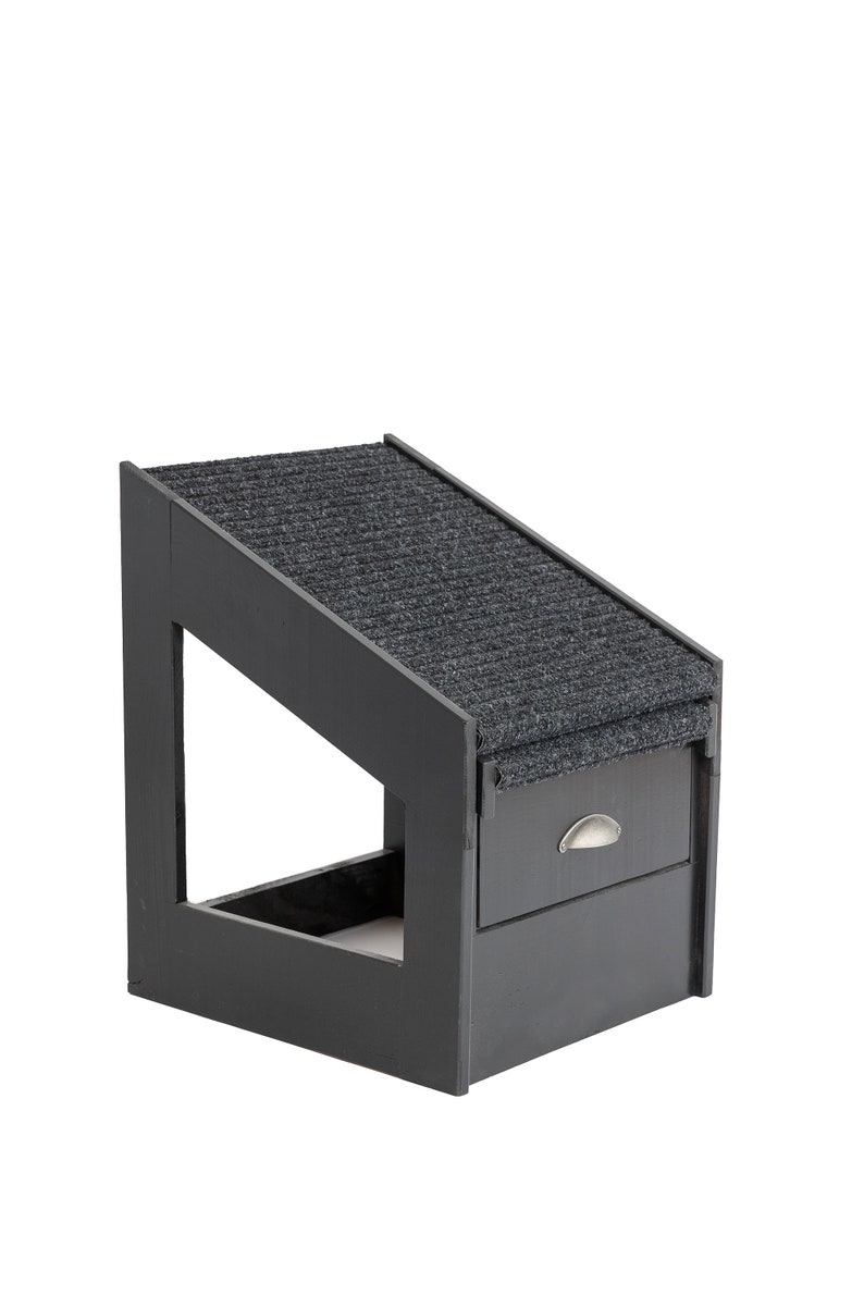 Pull-out Wood Pet Ramp for Dogs and Cats Dog Ramp for High Beds and ...