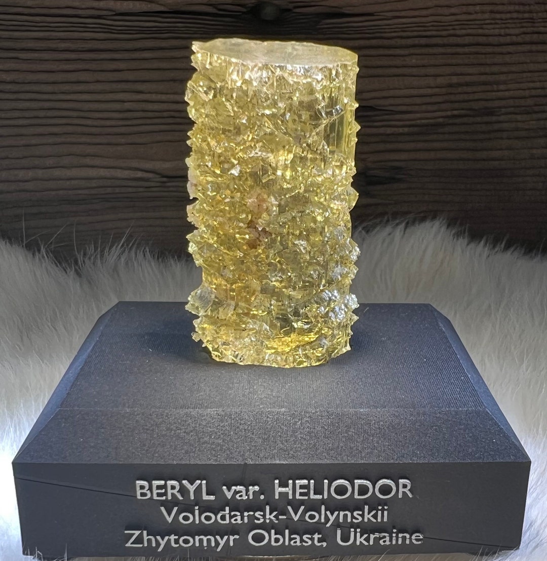 HELIODOR Var. BERYL (etched) - Etsy
