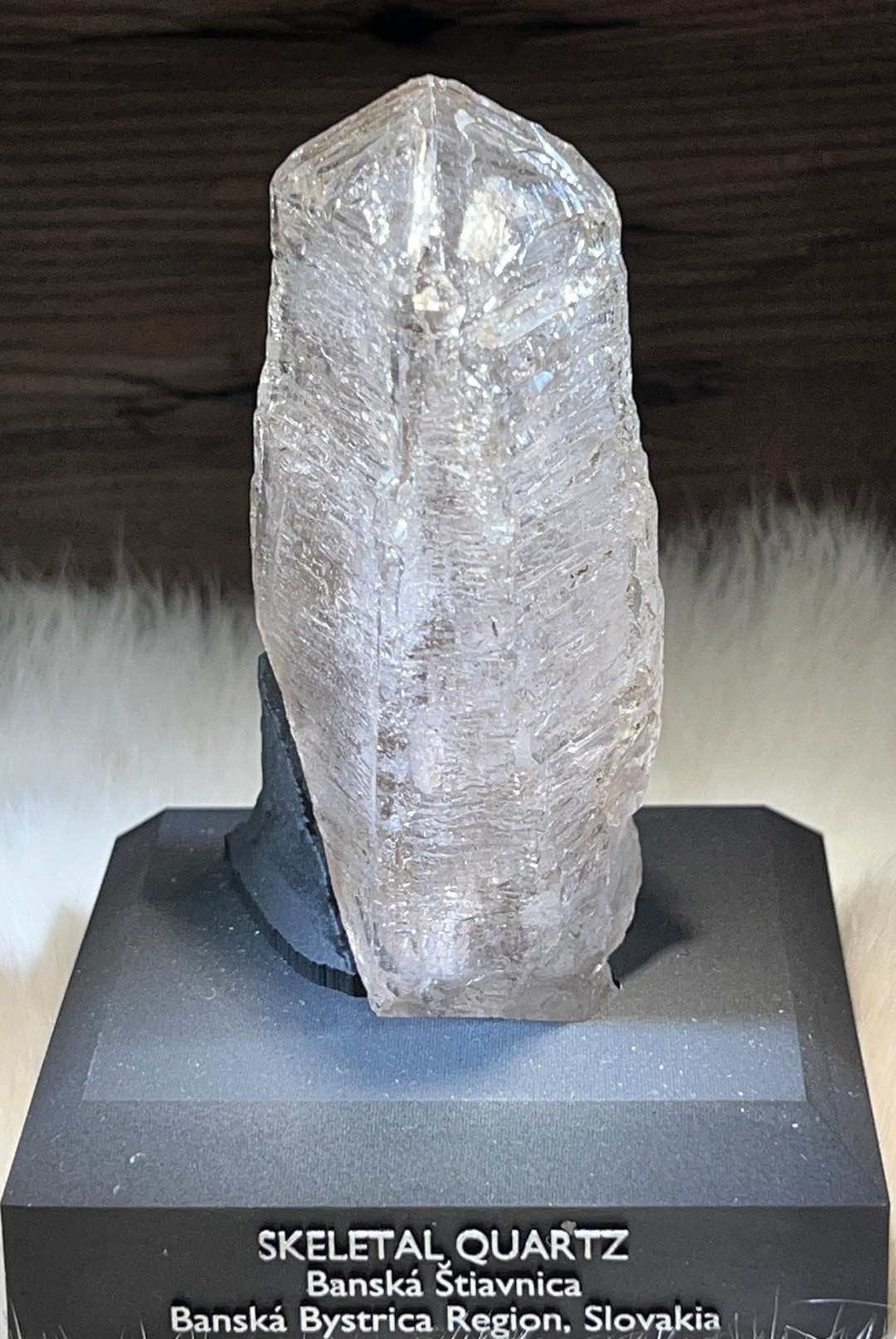 Pyramid Terminal Skeletal Quartz From Slovakia (rare Formation) - Etsy