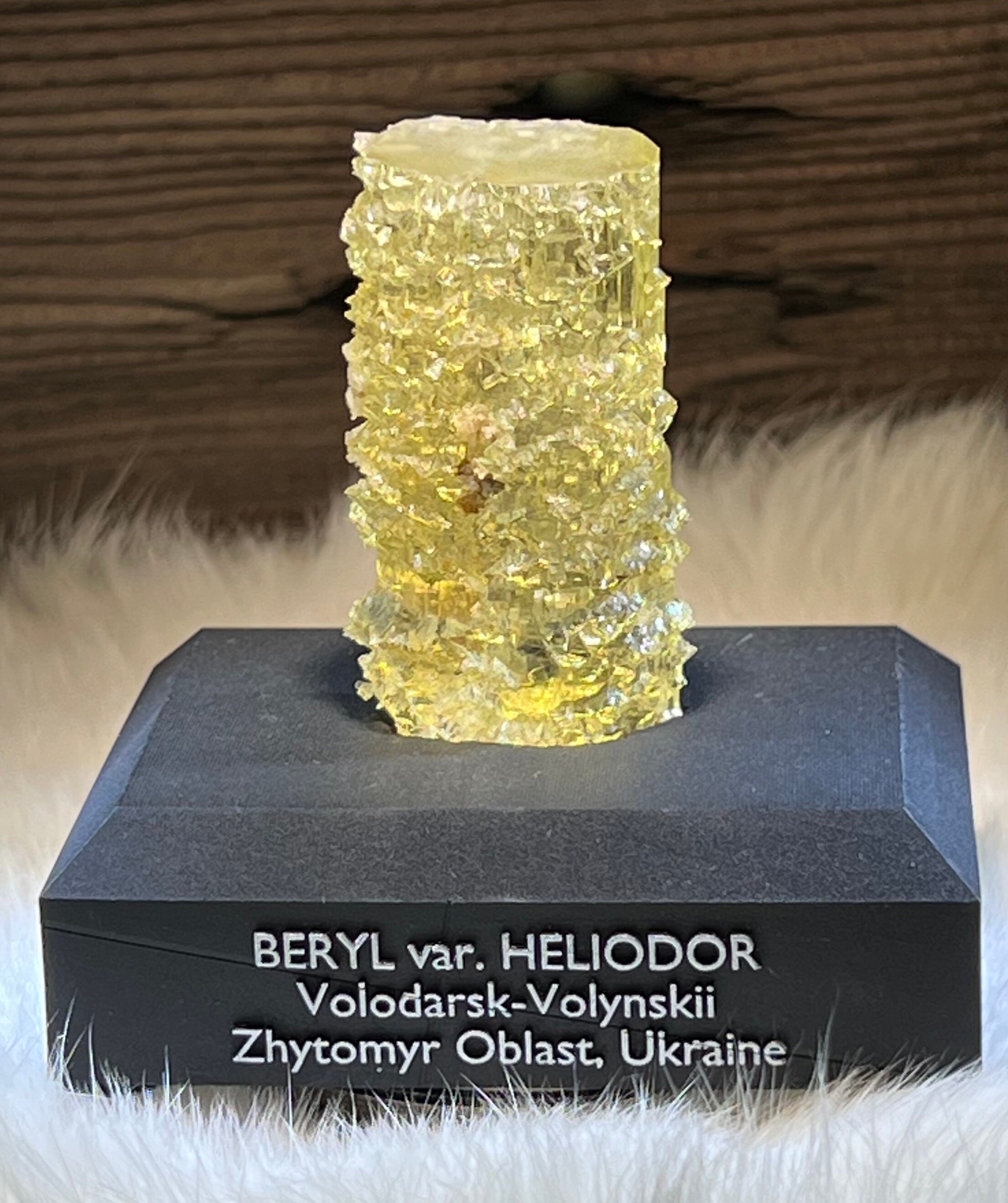 HELIODOR Var. BERYL etched - Etsy