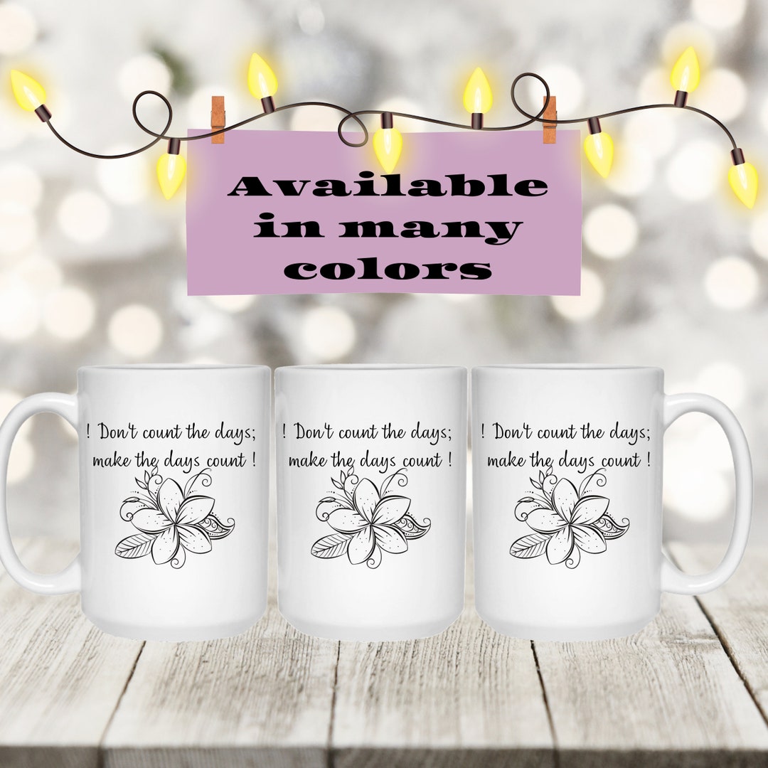 Daily Motivation Mug Positive Coffee Mug Personal - Etsy