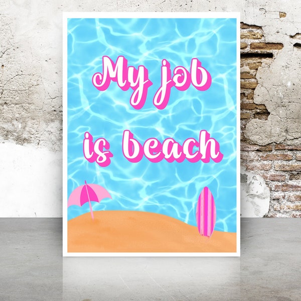 Ken My Job is Beach - Etsy