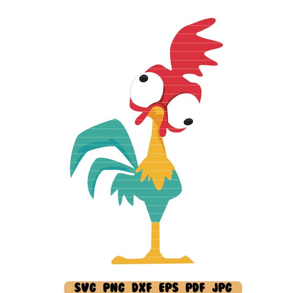 Hei Hei Drawing Svg - Etsy UK
