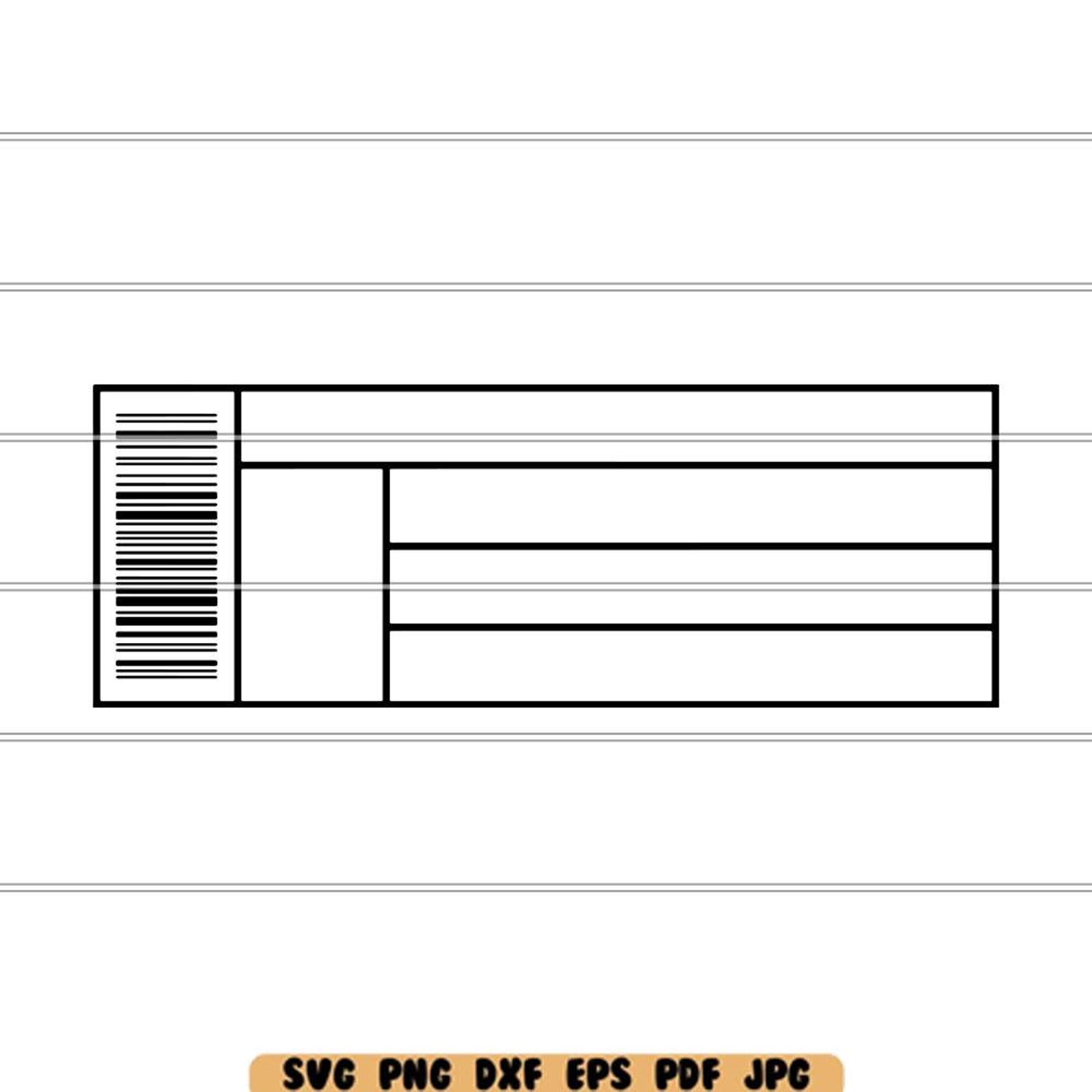 Shoe Box Label Svg, Shoe Box Label Dxf, Shoe Box Label Png, Shoe Box ...