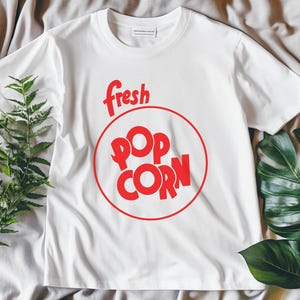 Fresh Popcorn SVG Fresh Popcorn DXF Fresh Popcorn PNG Fresh Popcorn Cut ...