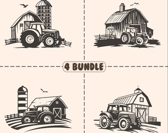 Cattle Farm SVG Cow PNG Cattle DXF Laser Machine Cut File Printable ...