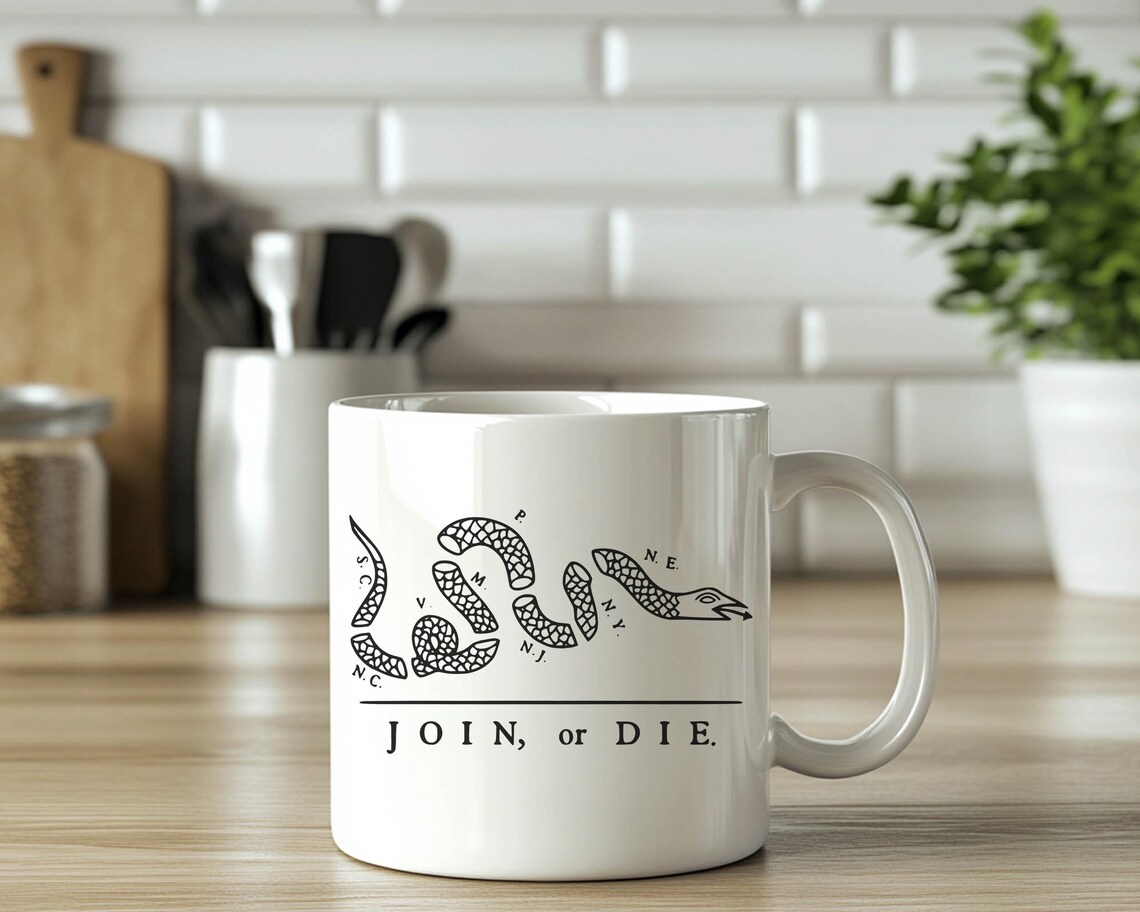Join or Die SVG Join or Die DXF Join or Die PNG Join or Die Cut File ...