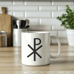 Chi Rho Svg, Chi Rho Dxf, Chi Rho Png, Chi Rho Cut File, Chi Rho ...