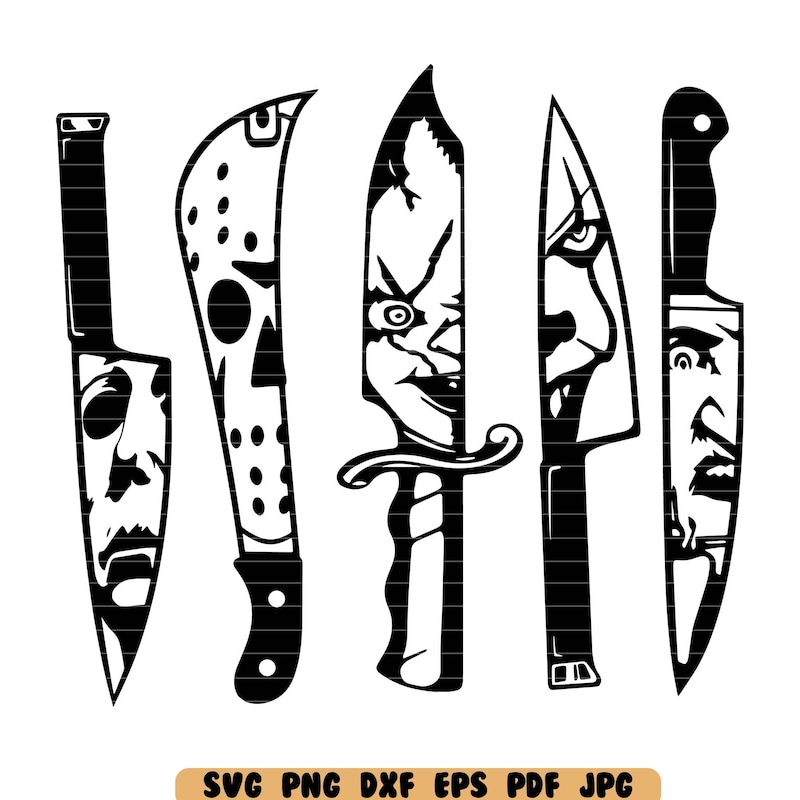 Horror Movie Clipart - Etsy
