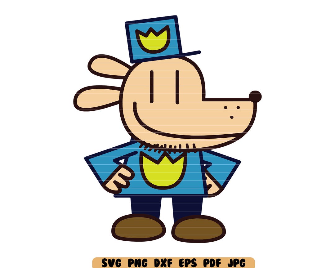 Dog Man SVG Dog Man DXF Dog Man PNG Dog Man Cut File Dog Man Clipart ...