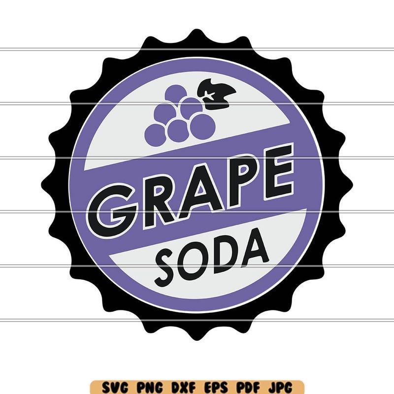 Grape Soda Clipart - Etsy