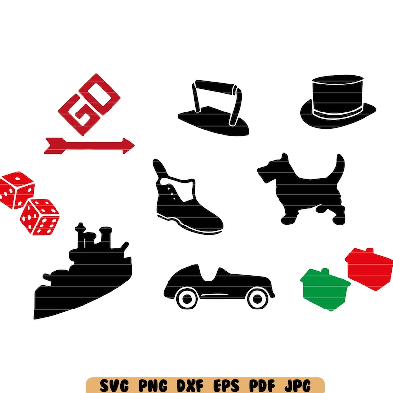 Monopoly Iron Pieces - Etsy