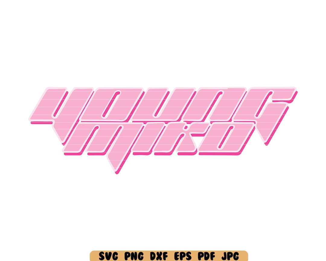 Young Miko SVG Young Miko DXF Young Miko PNG Young Miko Cut File Young ...