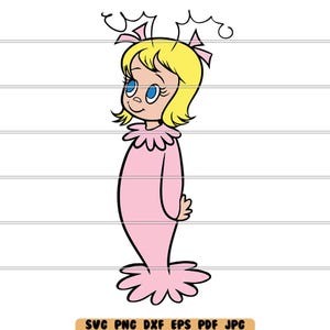 Cindy Lou Svg, Cindy Lou Dxf, Cindy Lou Png, Cindy Lou Cut File, Cindy ...