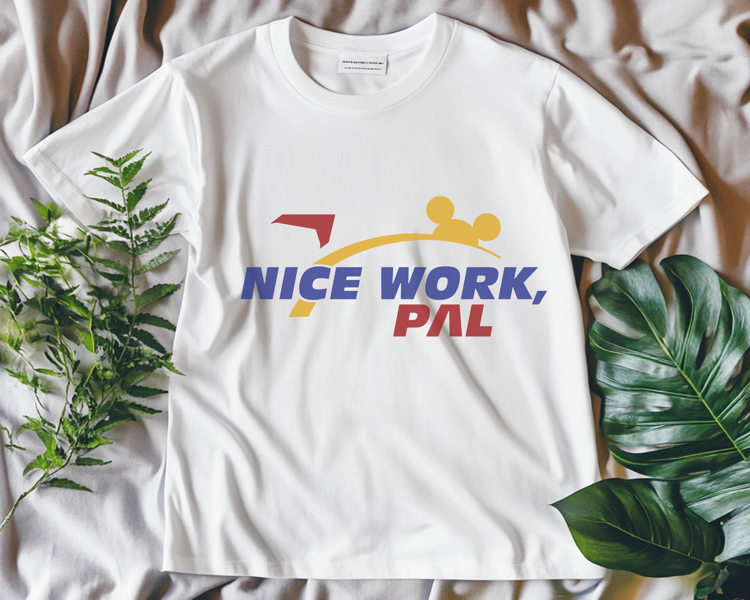 Nice Work Pal SVG Nice Work Pal DXF Nice Work Pal PNG Nice Work Pal Cut ...