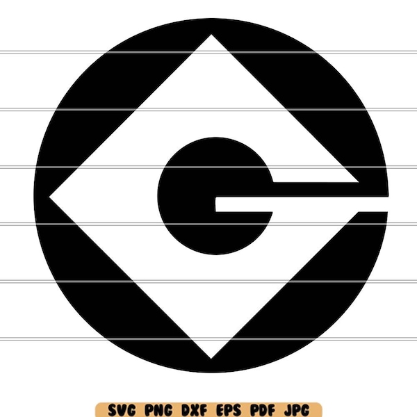 Gru Logo Svg - Etsy