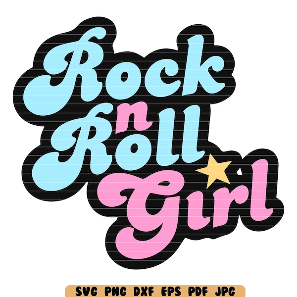 Rock N Rock Font - Etsy UK