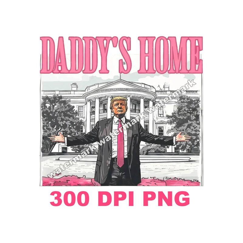 Trump Daddys Home Svg - Etsy