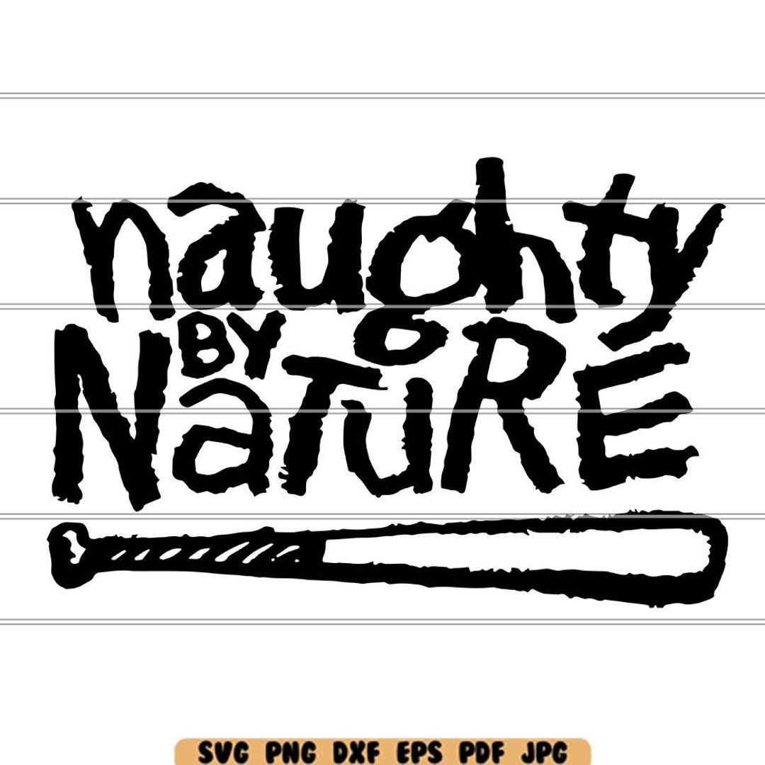 Naught by Nature SVG DXF PNG Cut File Clipart Instant Download Digital ...