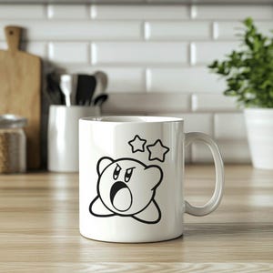 Kirby Svg, Kirby Dxf, Kirby Png, Kirby Cut File, Kirby Clipart, Kirby ...