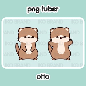 Pngtuber - Otter | Chibi | Cute | Kawaii | Twitch | Youtube | Vtuber ...