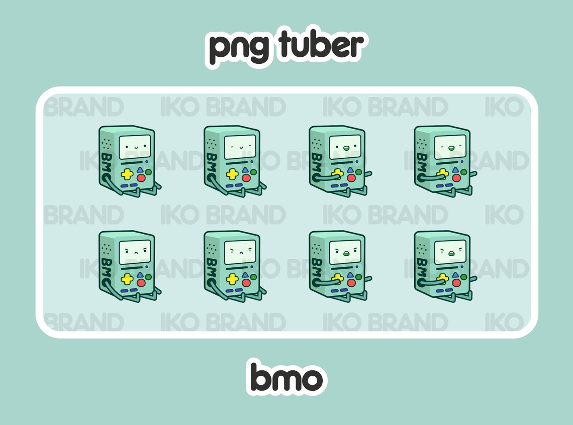 Pngtuber BMO Cute Chibi Kawaii Twitch Youtube - Etsy Canada
