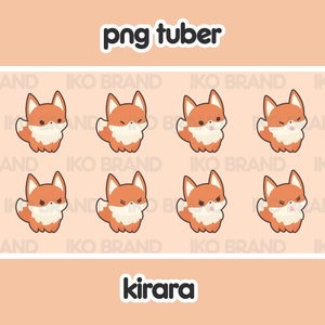 Pngtuber - Fox | Chibi | Cute | Kawaii | Twitch | Youtube | Vtuber ...