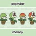 Pngtuber - Chompy Plant | Chibi | Cute | Kawaii | Twitch | Youtube ...
