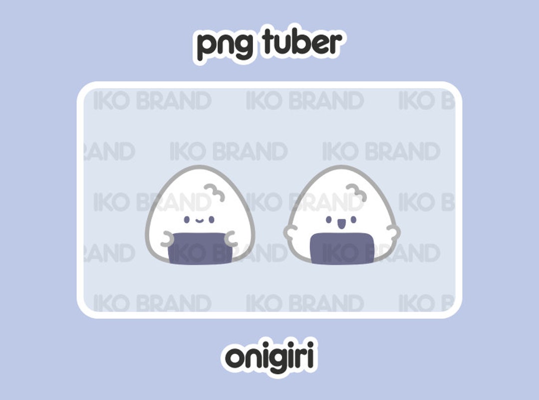 Pngtuber - Onigiri | Chibi | Cute | Kawaii | Twitch | Youtube | Vtuber ...