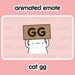 Pngtuber POP Cat Chibi Cute Kawaii Twitch Youtube Vtuber Streaming ...