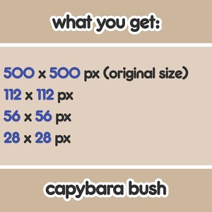 Animated Emote - Capybara Hiding Bush | Cute | Kawaii | Chibi | Twitch ...