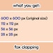 Fox Clapping Animated Emote – Twitch, Youtube, Discord (GIF Files) - Etsy