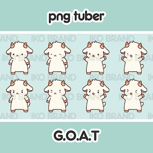 Pngtuber - Goat | Chibi | Cute | Kawaii | Twitch | Youtube | Vtuber ...