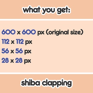 Animated Emote - Shiba Clapping | Clap | Nice One | Cute | Kawaii ...