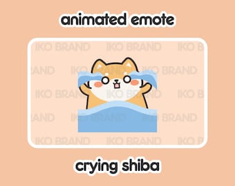 Cute Shiba Inu Twitch Emote Twitch & Discord | Channel Points ...