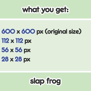 Animated Emote - Frog Slap | Cute | Kawaii | Chibi | Twitch, Youtube ...