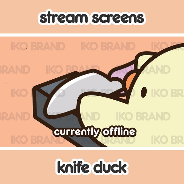 Twitch Overlay Duck - Etsy