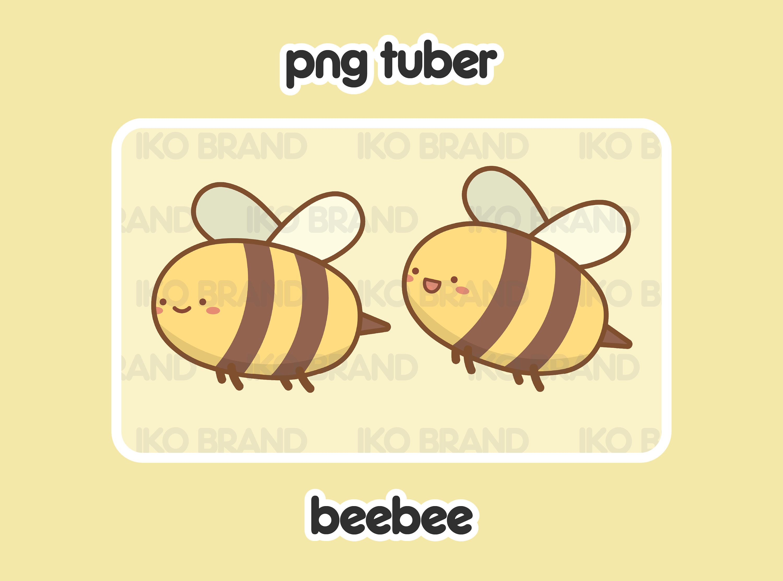 Pngtuber - Bee | Chibi | Cute | Kawaii | Twitch | Youtube | Vtuber ...