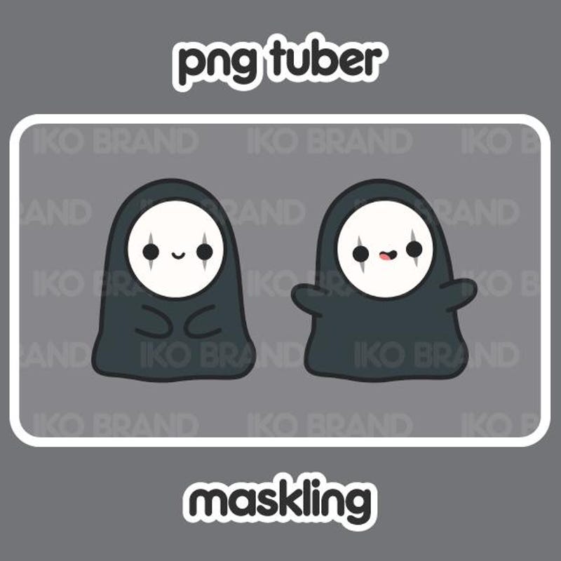 Vtuber Assets Mask - Etsy