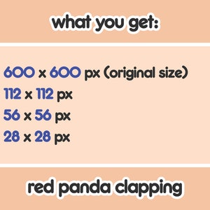 Animated Emote - Red Panda Clapping | Clap | Nice One | Cute | Kawaii ...