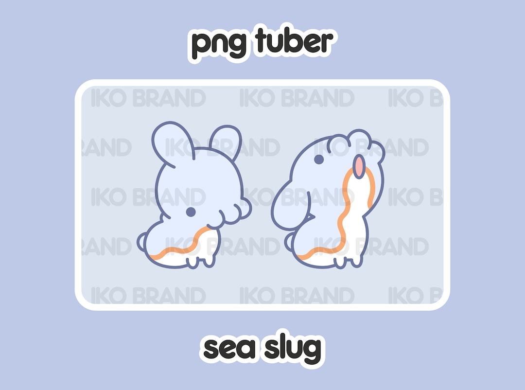 Pngtuber - Sea Slug | Chibi | Cute | Kawaii | Twitch | Youtube | Vtuber ...