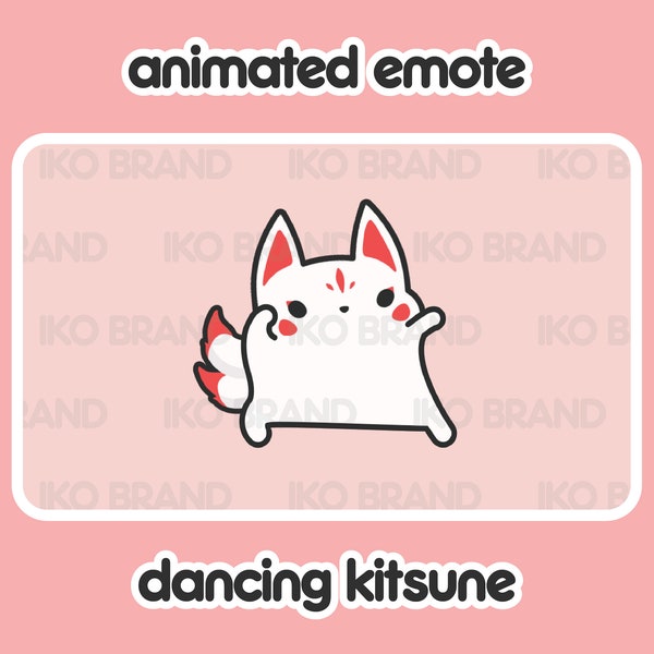 Animated Emotes Twitch Kitsune - Etsy