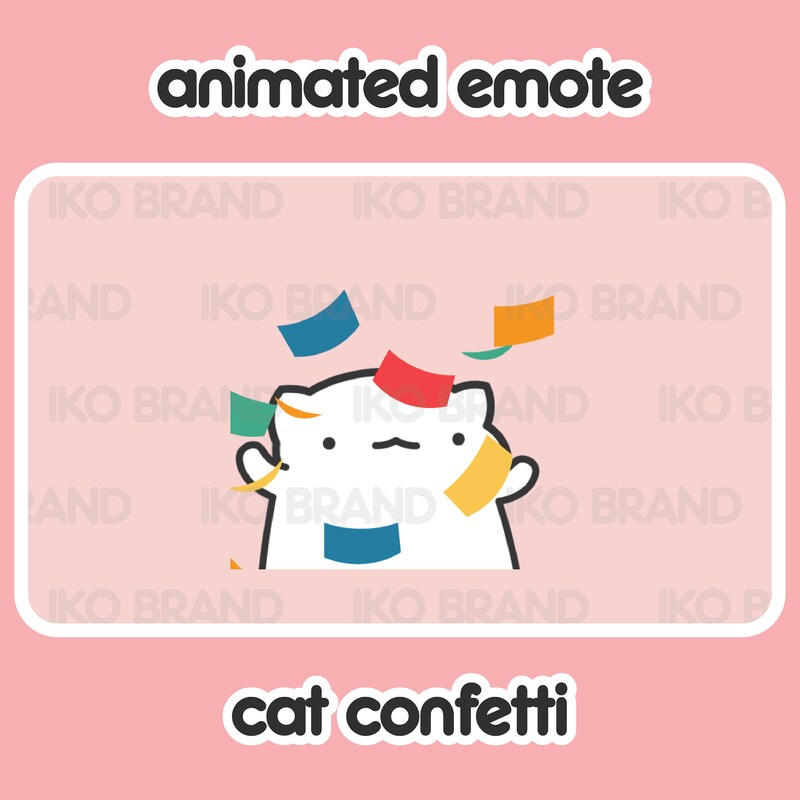 Cat Confetti - Etsy