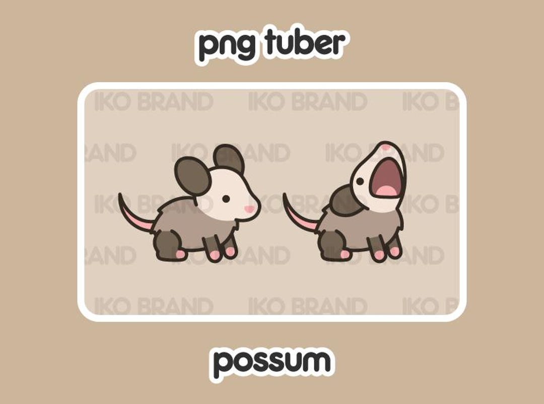 Pngtuber - Possum | Chibi | Cute | Kawaii | Twitch | Youtube | Vtuber ...
