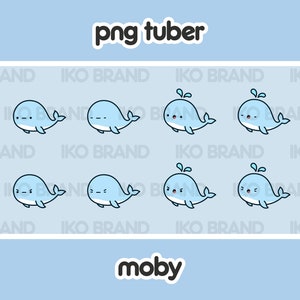 Pngtuber - Whale | Chibi | Cute | Kawaii | Twitch | Youtube | Vtuber ...
