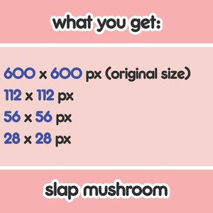 Animated Emote - Mushroom Slap | Cute | Kawaii | Chibi | Twitch ...